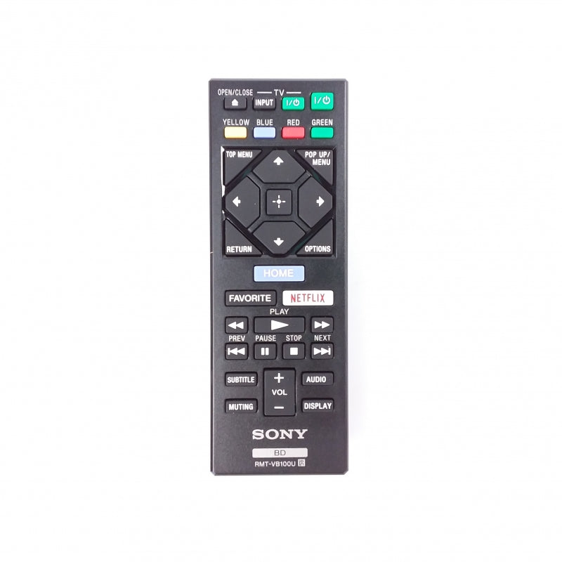 Sony Blu-Ray Player Remote Control (RMT-VB100U) - 149295421 – Need A Part